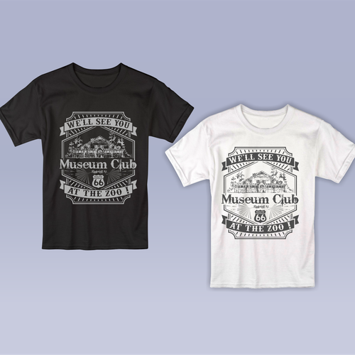 Designs | A design contest for the world famous museum club | T-shirt ...