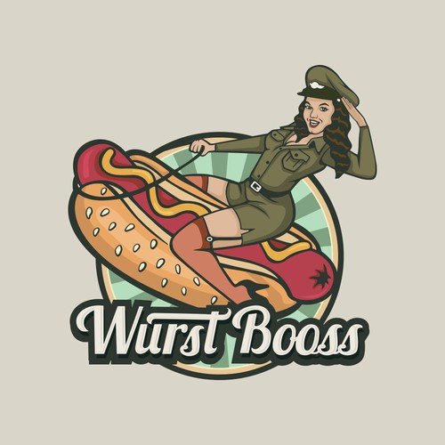 Designs | “Wurst Boss” - Hot dog 🌭 company logo needed, humor and ...