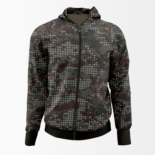 Designs | MILITARY INSPIRED MULTICAM BLACK WITH RED ACCENT ...