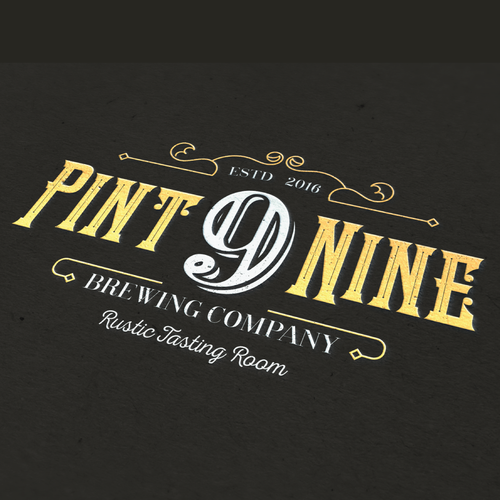 Beers, cheers and a logo for Pint Nine Brewing Company | Logo design ...