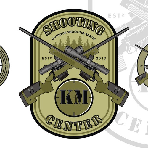 need cool tactical logo for K&M Shooting Center | Logo design contest