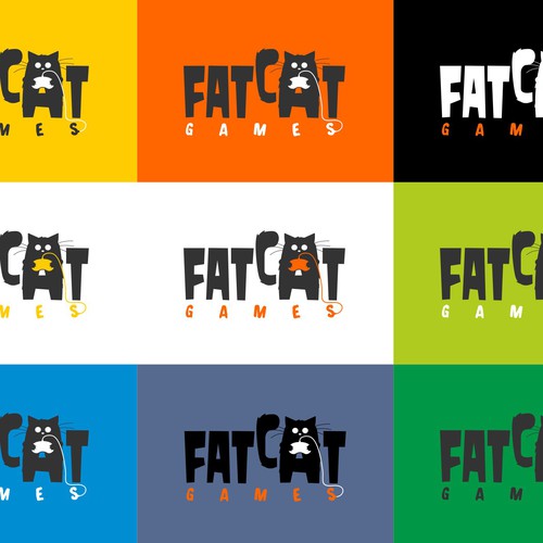Create a Fat cat logo for Fatcat Games | Logo design contest
