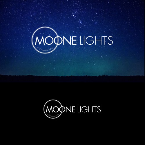 Designs | Design me a simple but impactful logo for a 3d printed moon ...