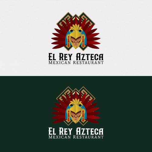 Designs | Aztec Warrior/King Logo for Mexican Restaurant - Guerrero/Rey ...