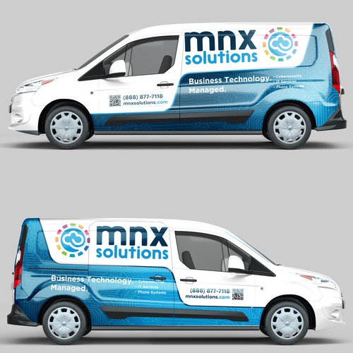 Designs | Van Wrap for IT Company | Car, truck or van wrap contest