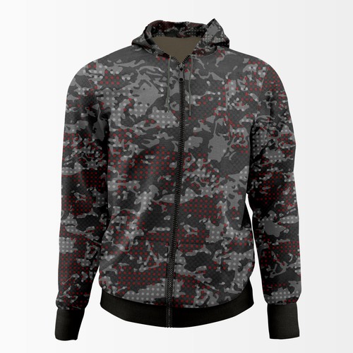 Designs | MILITARY INSPIRED MULTICAM BLACK WITH RED ACCENT ...