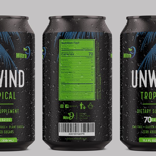 Designs | Help Us Change the World with Mitra9 Unwind Tropical Drink ...