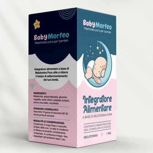 Designs | Baby Morfeo -Melatonina per Bambini - Melatonin Supplement ...