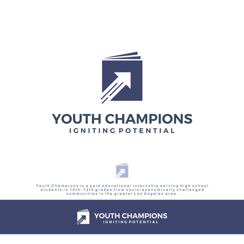 Designs | strong new logo for educational internship for underserved ...