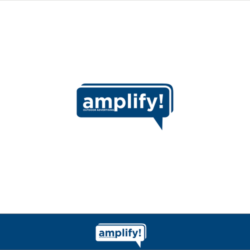 "amplify!" (outdoor advertising new logo) | Logo design contest