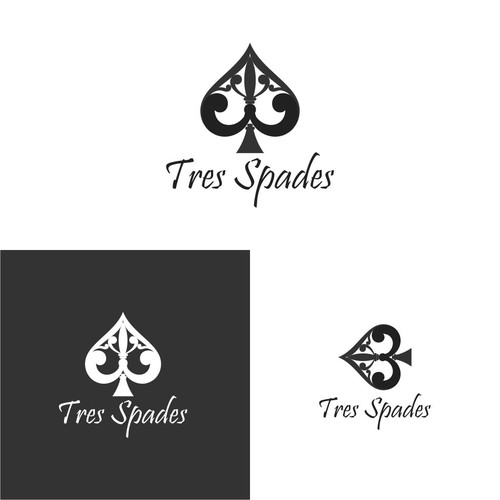 Tres Spades Logo | Logo design contest