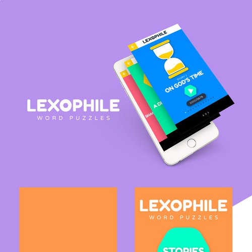 Design an attractive word game: Lexophile - Word Puzzles | App design ...