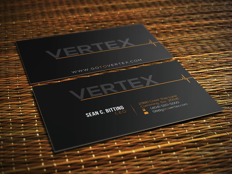 Show me the VERTEX | Business card contest