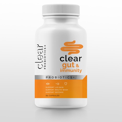 Designs | Bottle Labeling for Probiotic Company | Product packaging contest