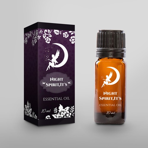 Essential Oil box and label design | Product packaging contest