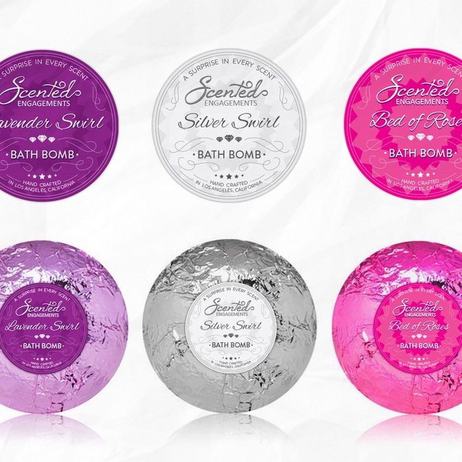 Bath Bomb Wrapper Design | Product packaging contest