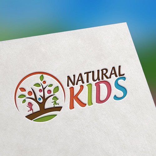 Logo for natural kids range about to launch. wooden toys and games ...