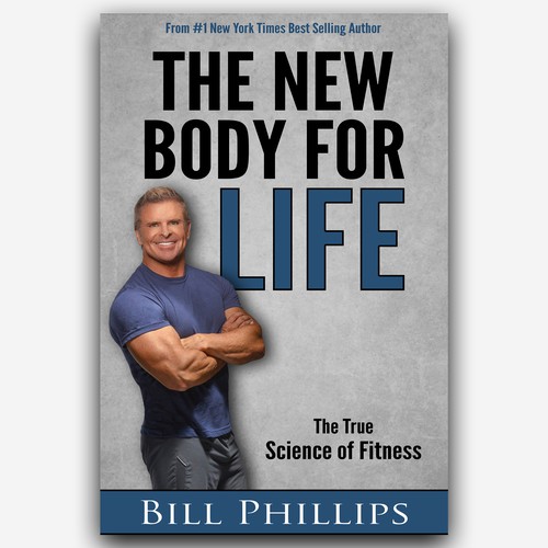 Famous Fitness Author Book Cover | Book cover contest