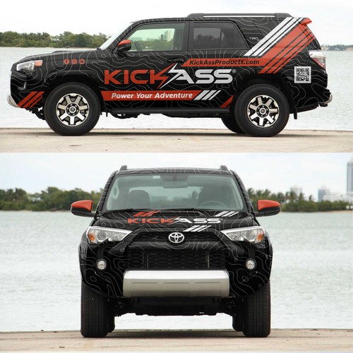 Designs | KickAss Vehicle Wrap | Car, truck or van wrap contest