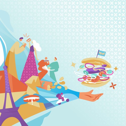 Designs | Build an illustration that tells a story or describes the ...