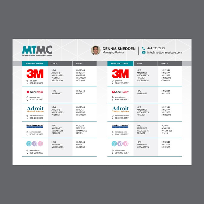 Line Card Design Revamp | Other design contest