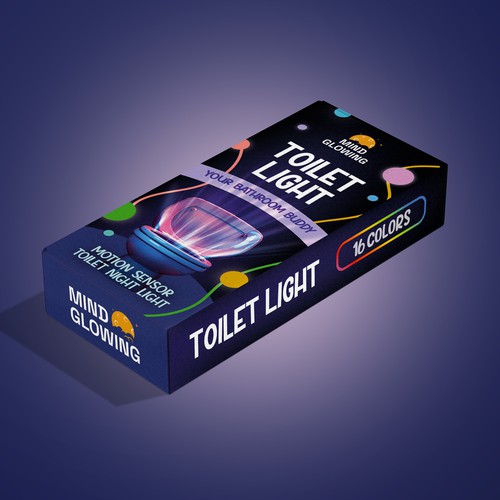 Designs | A cool & engaging box design for our Toilet Light, a popular ...