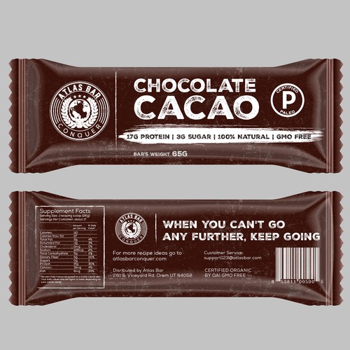Protein Bar Needs Powerful New Packaging | Product packaging contest