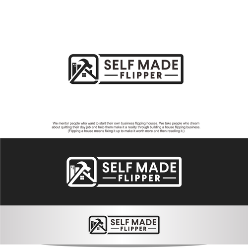 Design a logo for "Self Made Flipper" that it's members can identify ...