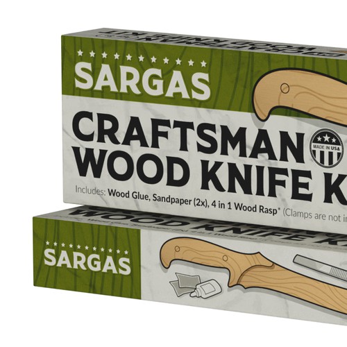 Designs | Design Captivating Retail Packaging for Wooden Knife Kit for ...