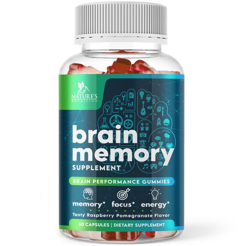 Designs | Smart: Brain Memory Gummies Design Needed for Nature's ...