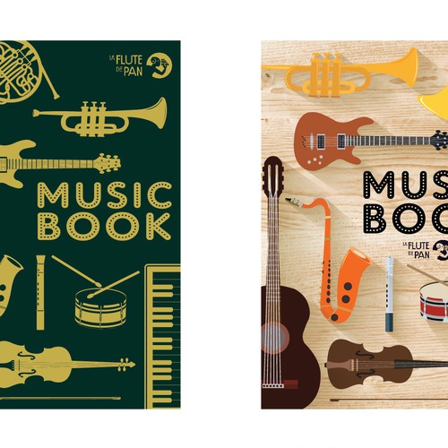 Create cover for sheet music book | Book cover contest
