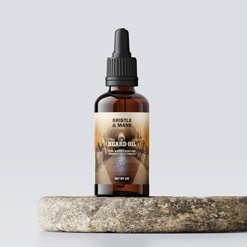 Design a luxury vintage beard oil bottle & box | Product packaging ...