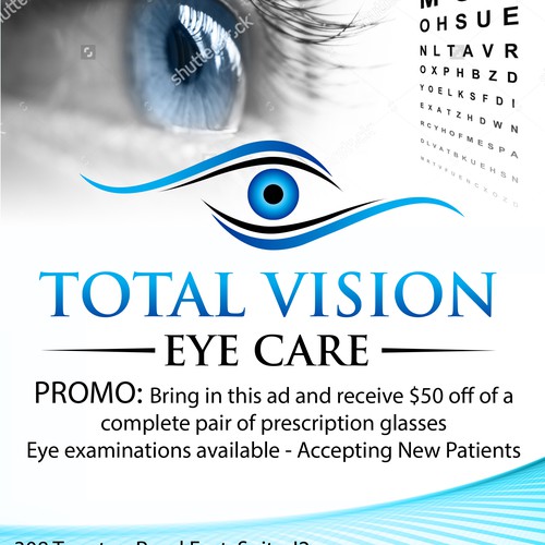 Magazine Ad for Optometry Office needed quickly | Postcard, flyer or ...