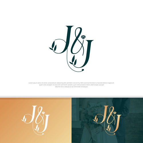 Designs | Custom monogram for the wedding of Jessica and Jordan | Logo ...