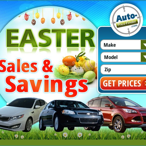 Help a Cool Automotive Company - Easter Banner Ad with a new banner ad ...