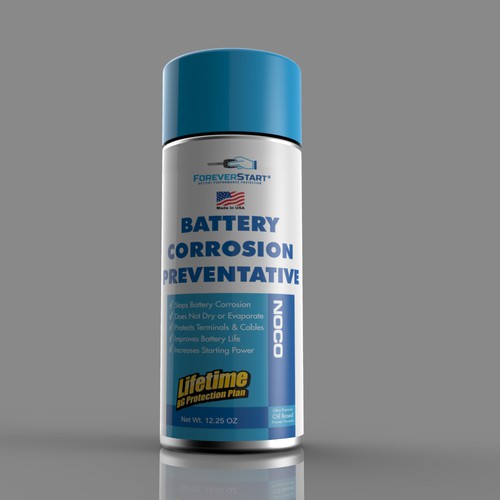 Aerosol can re-design with template and content provided | Product ...