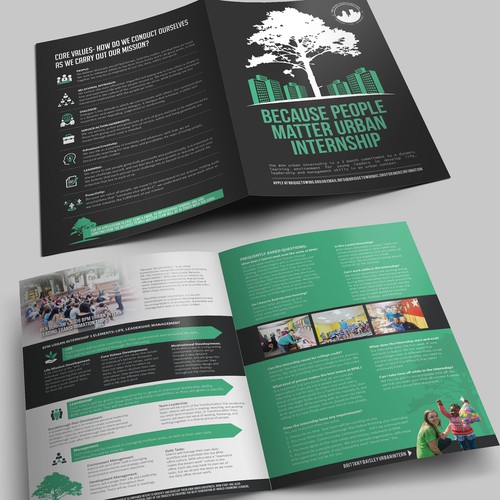 Urban Internship Brochure | Brochure contest