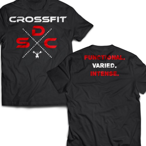 Create an Energetic Design for a CrossFit Box T-shirt | T-shirt contest