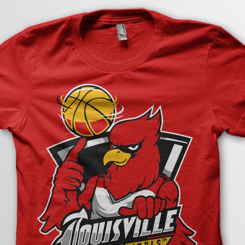Fan T-Shirt Design for College Basketball Team | T-shirt contest