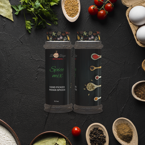 Indian Spice mix bottle design | Product packaging contest