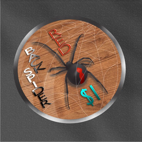 Red-Back Spider Design for a Coin | Illustration or graphics contest