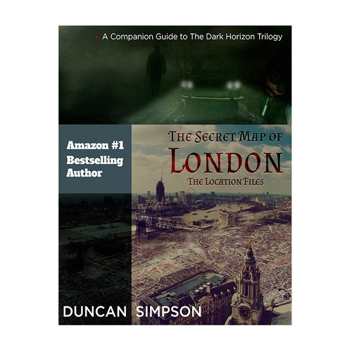 Cover for 'The Secret Map of London' | Book cover contest