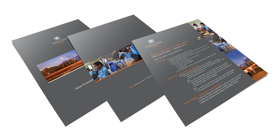 Double sided A4 Leaflet & Folder Design for College | Print or ...