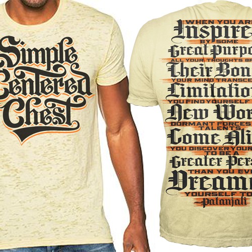Inspired T Shirt | T-shirt contest