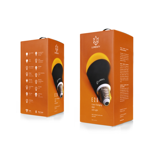Designs | We need to create a sophisticated package for smart lamps ...