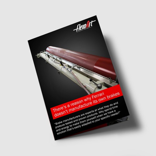 New brochure layout for mechanical engineering company | Brochure contest
