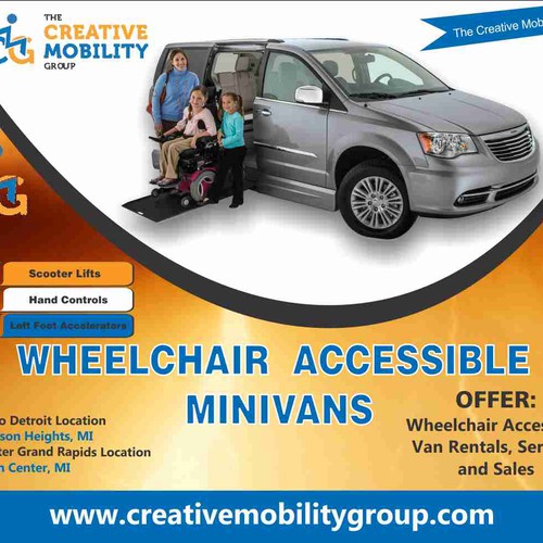 Create an advertisement for a wheelchair accessible minivan! | Postcard ...