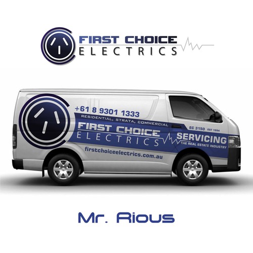 Van Design for Electrical Company | Car, truck or van wrap contest