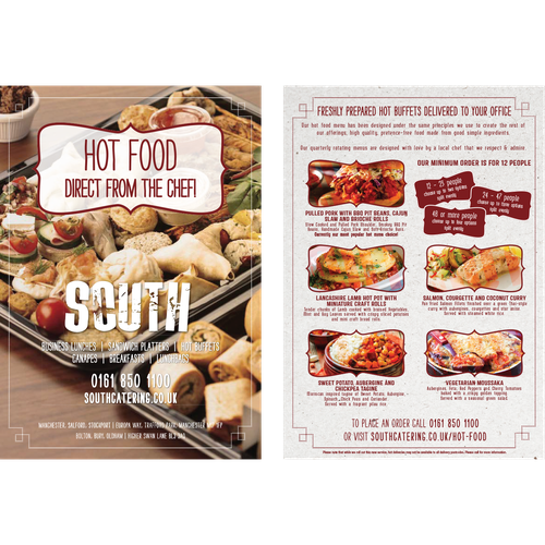 Hot Food Launch Flyer | Postcard, flyer or print contest