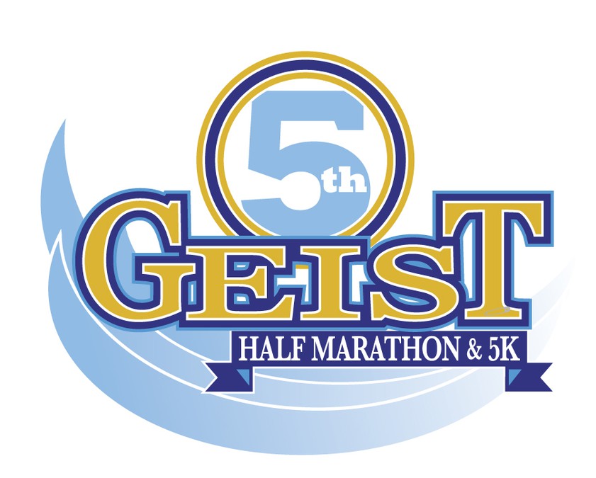 Create 5 year anniversary logo for the Geist Half Marathon Inc. | Logo ...